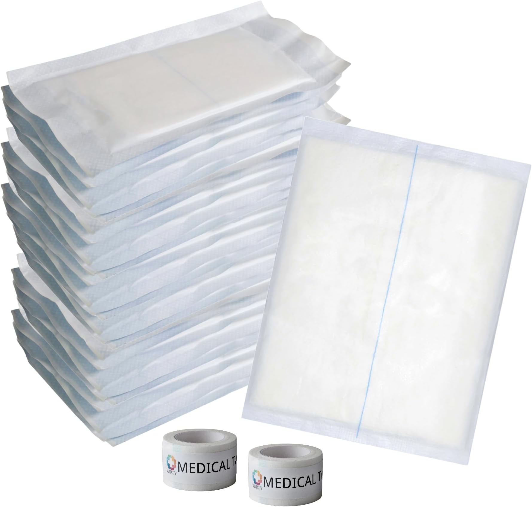 Amazon.com: Curity Abdominal Pad NonWoven Fluff 7-1/2 X 8 Inch ...