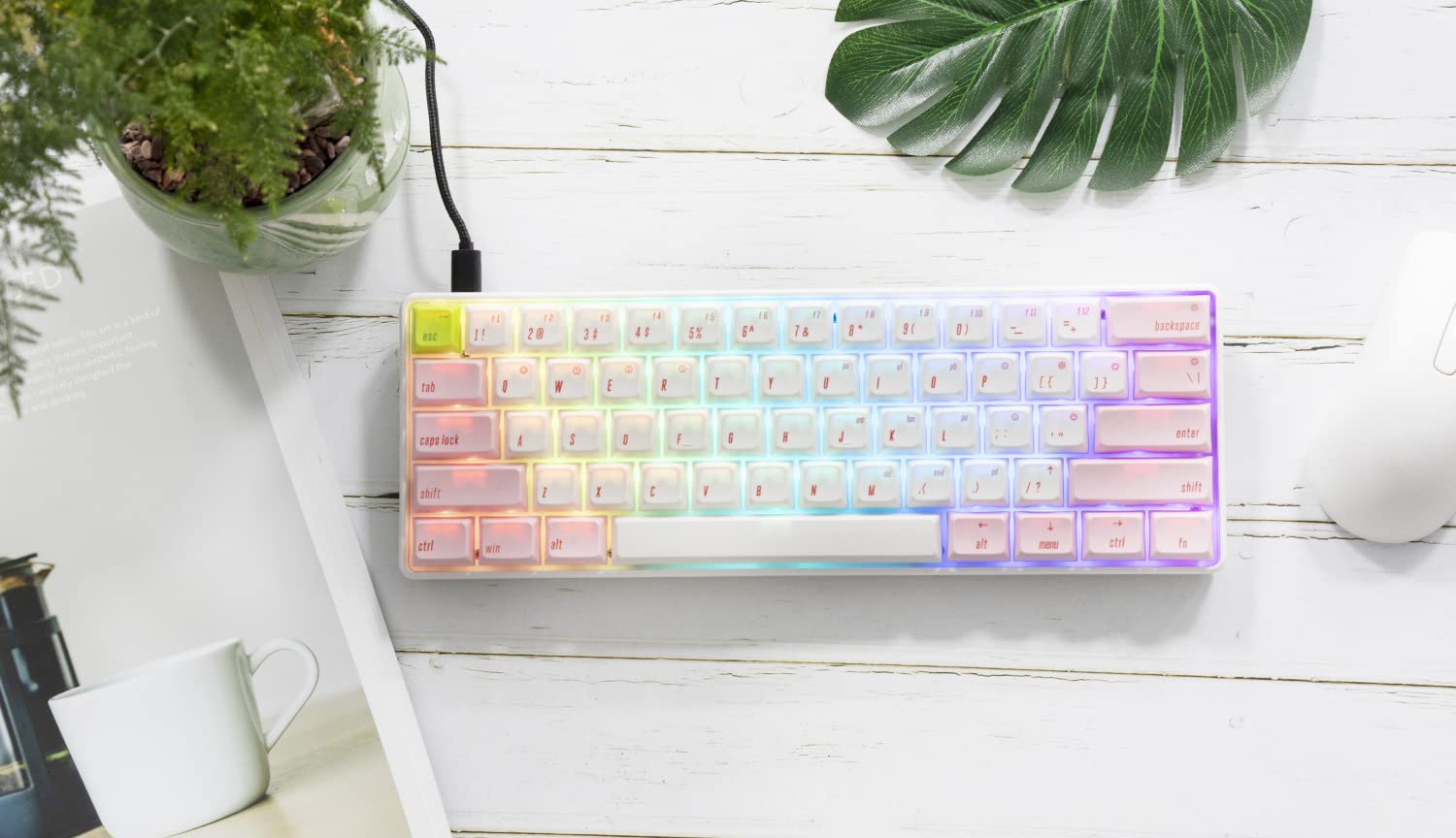 Buy EPOMAKER SKYLOONG SK61 61 Keys 60% Hot Swappable Programmable ...