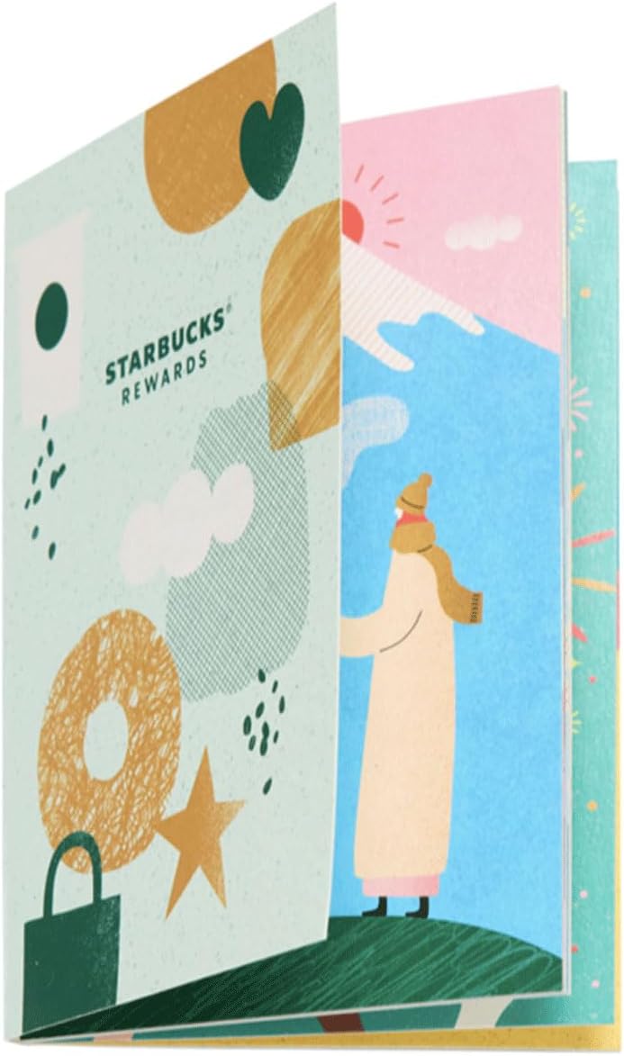 Amazon.co.jp: STARBUCKS Seasonal Joy Postcard Book, Postcard ...