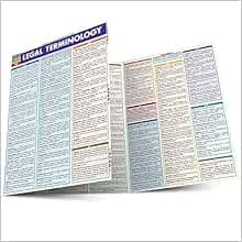 Legal Terminology (Quick Study: Law): BarCharts, Inc.: 9781423205418 ...