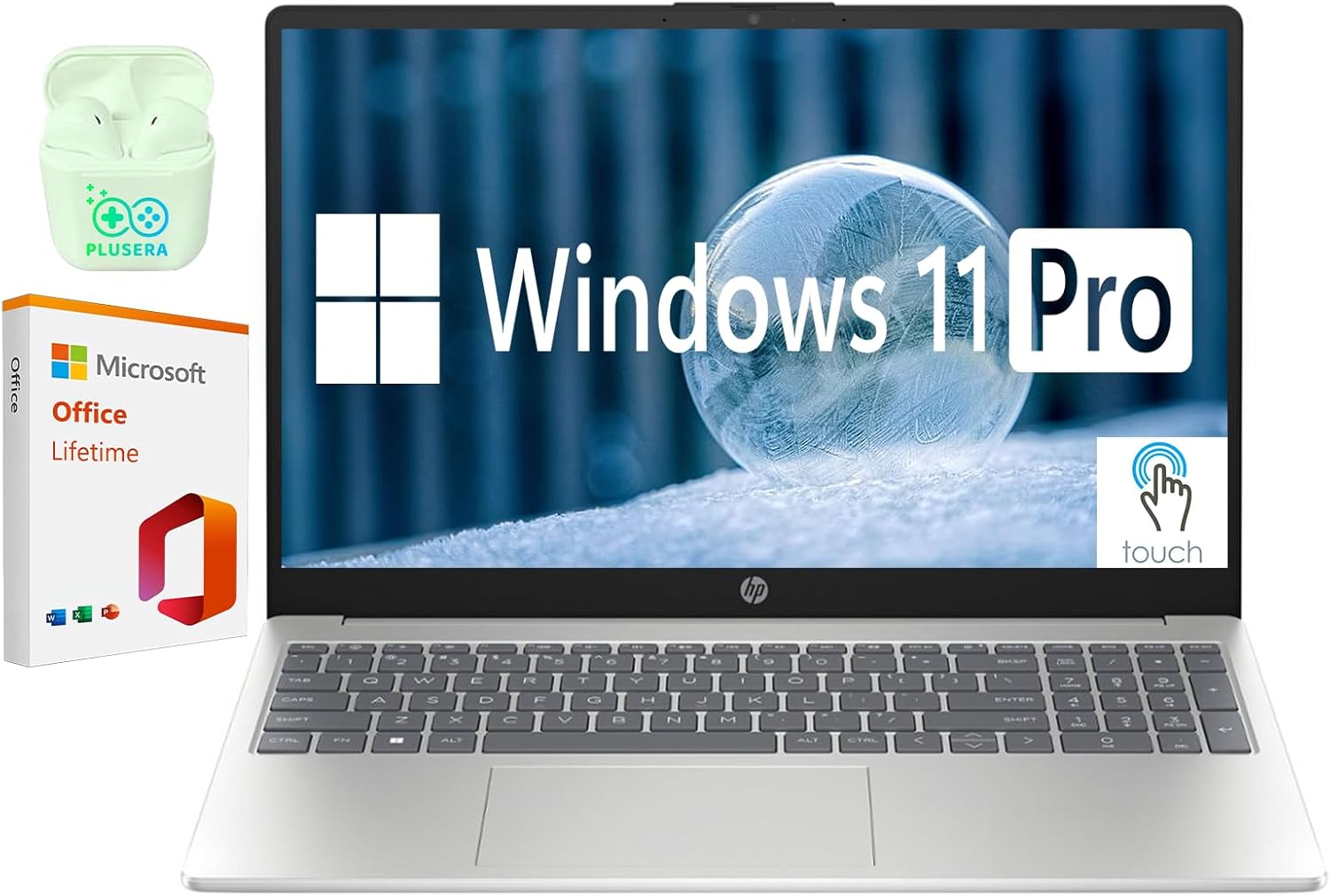 Amazon.com: HP 15.6" LED Touchscreen Business Laptop Computer, 8GB DDR5 ...