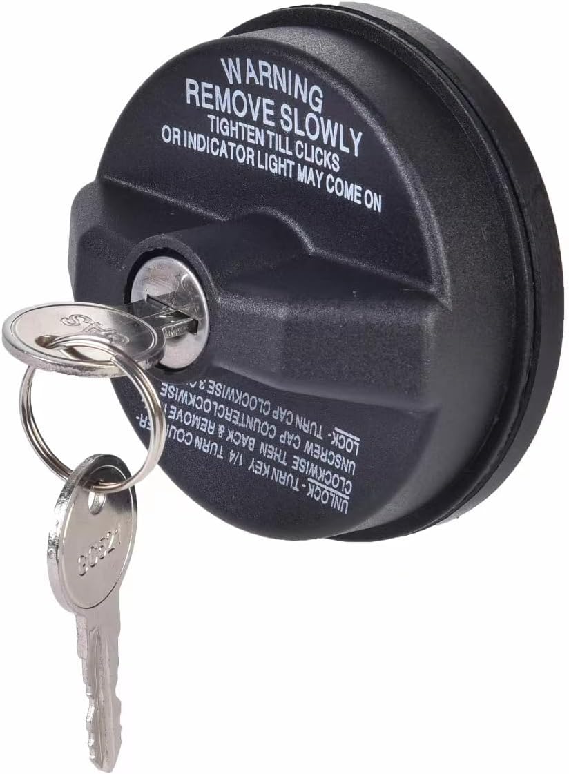 Amazon.com: Locking Fuel Tank Cap 10504 Locking Gas Cap Compatible with ...