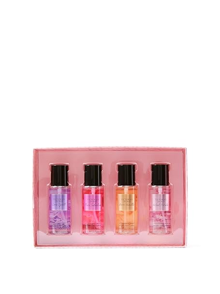 Amazon.com : Victoria's Secret Fragrance Mist Collection 4 Piece Mini ...