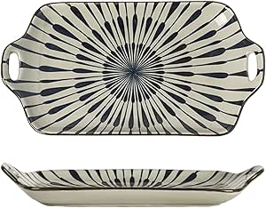 Amazon.com: NUNYANG Dinner Plate Chinese Vintage Ceramic Dinner Plates ...