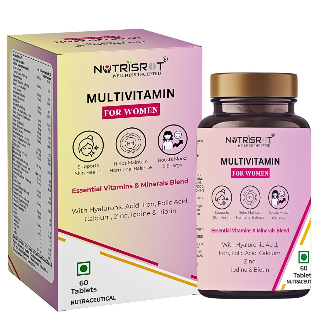 NUTRISROT̖ Multivitamin & Multi-mineral Supplement For Women with ...