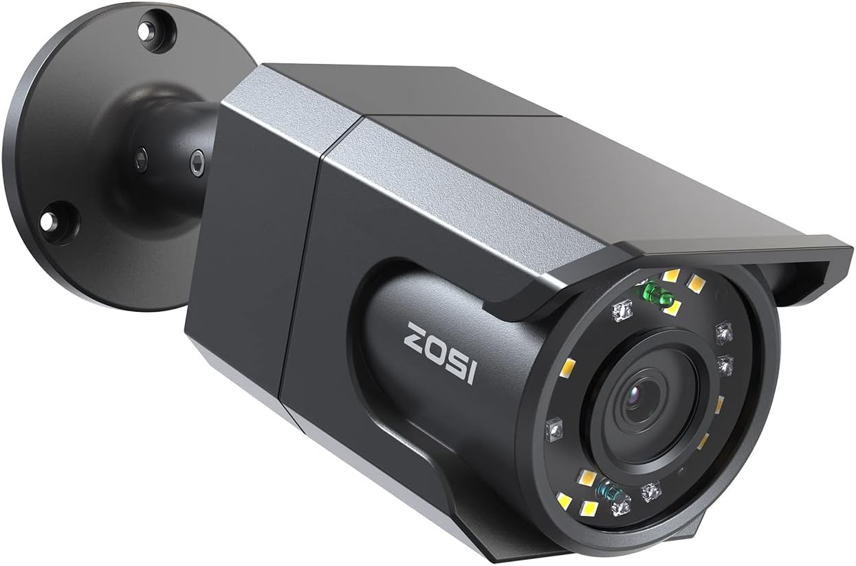 Amazon.com : ZOSI 4K 8MP Security PoE IP Bullet Camera Outdoor Indoor ...
