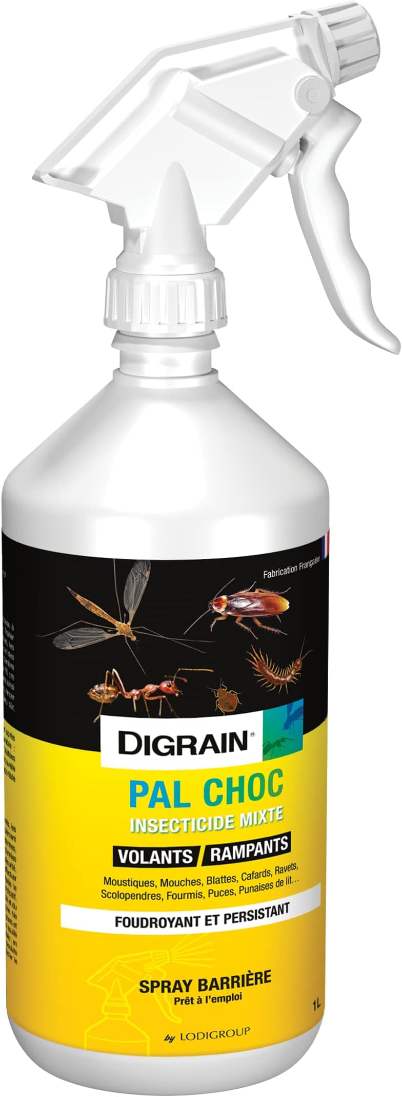 DIGRAIN - I7130 -Laque Choc + - 500mL : Amazon.fr: Jardin