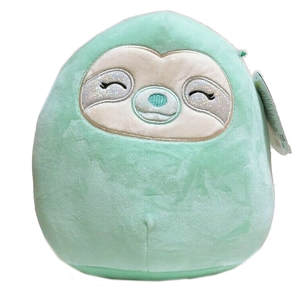 Buy Squishmallows Official Kellytoy Aqua The 8 Inch y Eyes Sloth ...