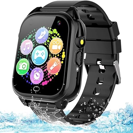 Amazon.com: Waterproof Kids Smart Watch for 3-12 Years Old Boys Girls ...