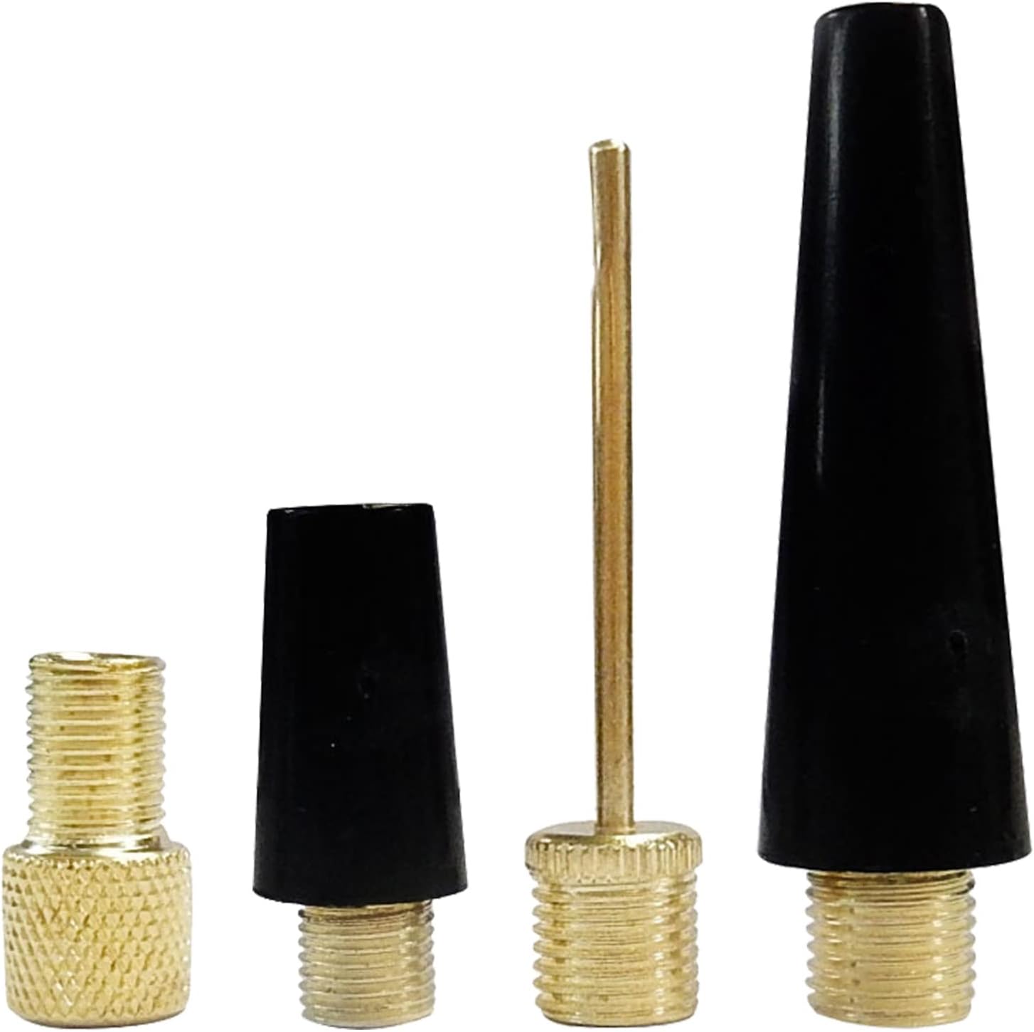 Amazon.com: cdar Valve Adaptor,4PCS Brass Bike Pump Adapters, Ball Pump ...