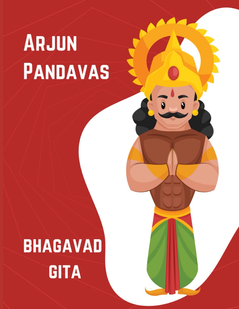 Arjun Pandavas Bhagavad Gita Bhagavad Gita Journal Super Glossy ...