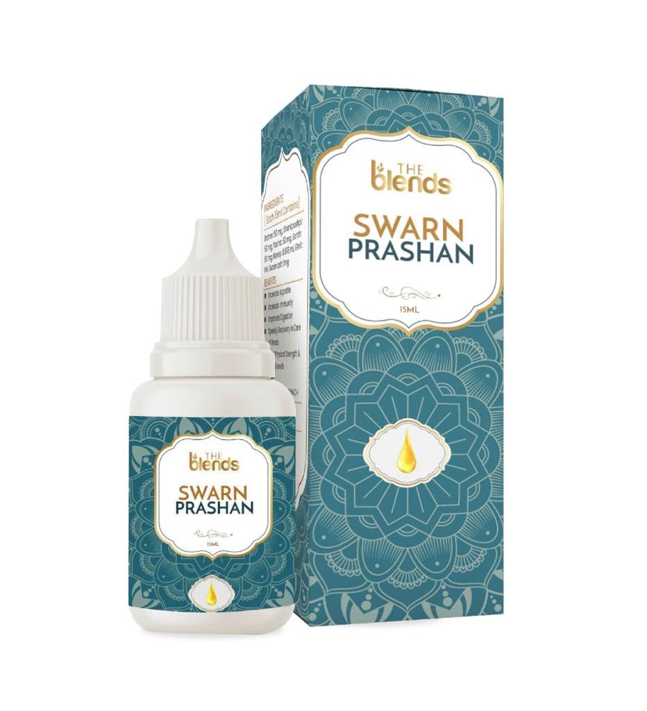 Buy The Blends Swarn Prashan Drop, Suvarn prashan, Suvarnaprashan for ...