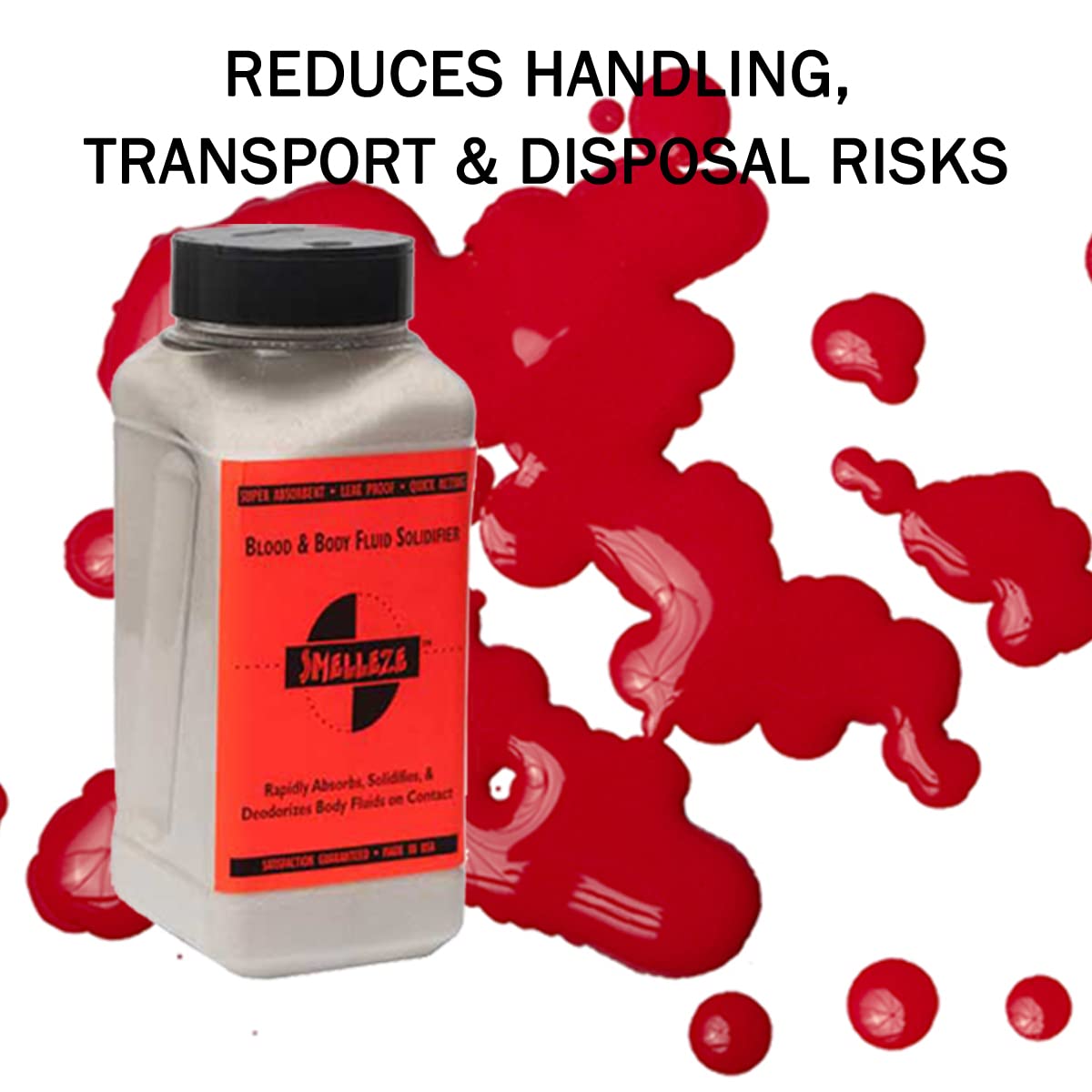 Buy SMELLEZE Blood & Body Fluid Waste Clean Up Super Absorbent ...