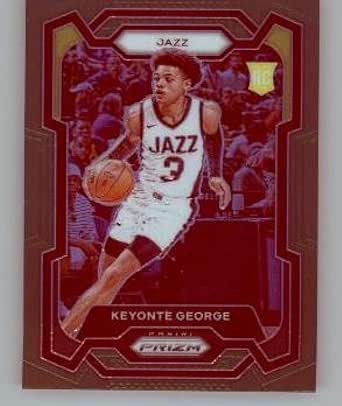 Amazon.com: 2023-24 Panini Prizm Prizms Green #127 Keyonte George Utah Jazz RC Rookie NBA ...