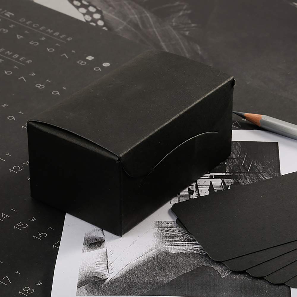 Snapklik.com : VANRA 300 Small Blank Cards 3.5x2 Inches Color Cardstock ...