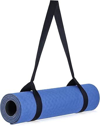 Amazon.com: Lnngub Yoga Mat Straps for Carrying,Adjustable Yoga ...
