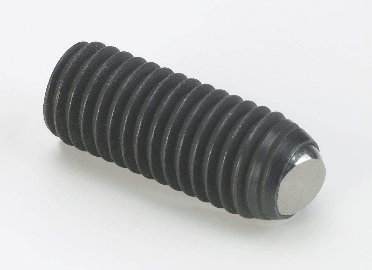 Amazon.com: Morton Steel Ball Set Screw with Flat Tip Design, Inch Size ...