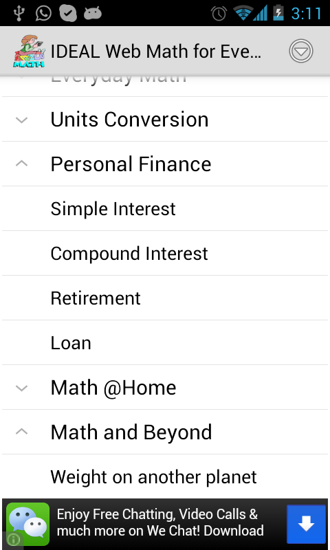 IDEAL Web Math for Everyone - App on Amazon Appstore