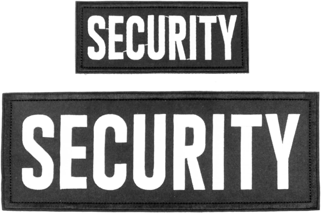 Amazon.com: Guokuai White Security Embroidered Military Tactical ...