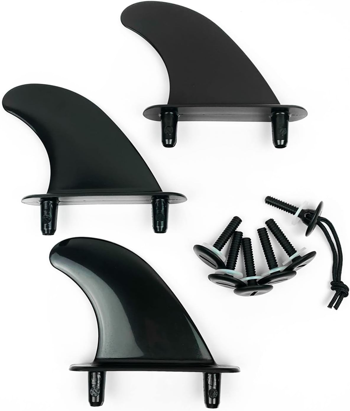 Amazon.com : WaveStorm 4.5in Bolt Thru Fin Set // Fin Set for Bolt ...