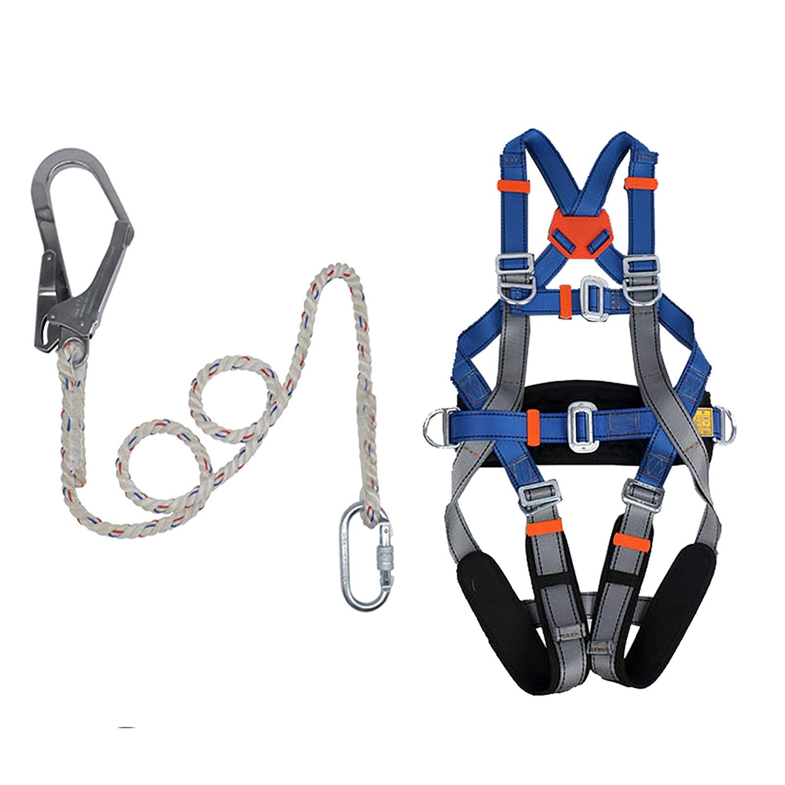 Buy Safety Fall Arrest Harness, Full Body Safety Harness Kit Fall ...