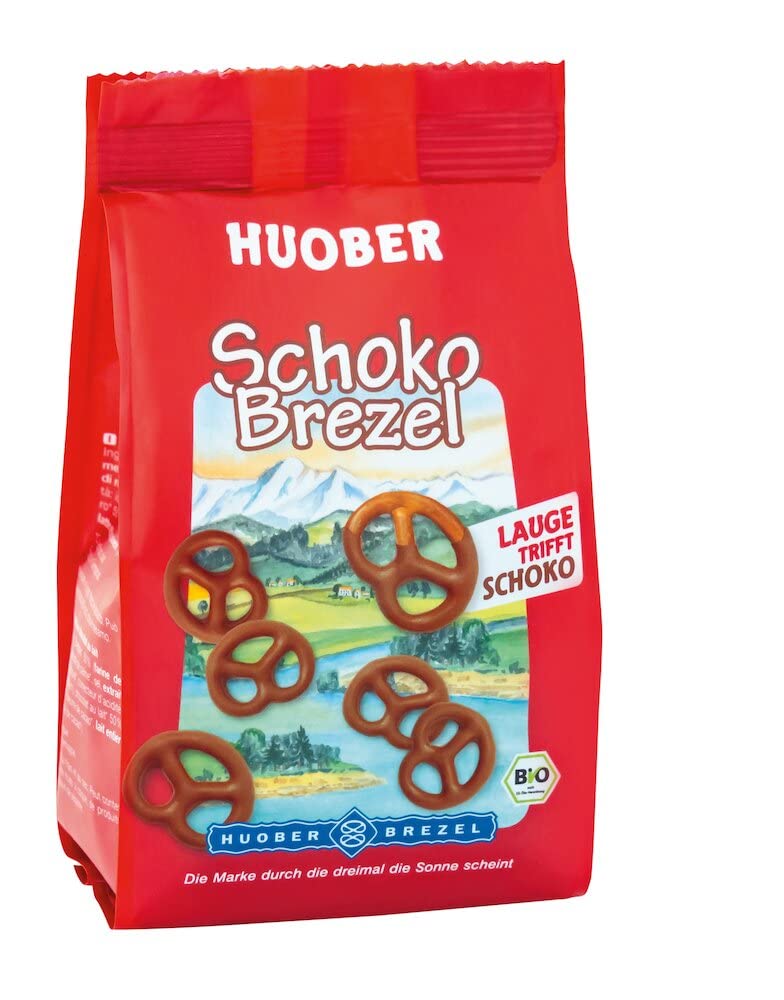 HUOBER BREZEL Bio SchokoBrezeln (2 x 100 gr) : Amazon.de: Lebensmittel ...