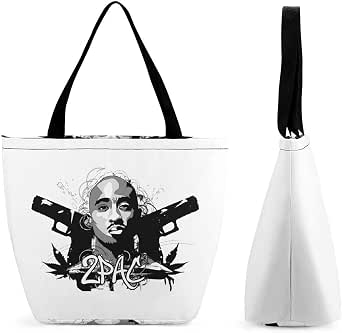 Amazon.co.jp: Keenan 2Pac Tupac Hiphop Vintage Rap Shopping Bag, Oxford ...