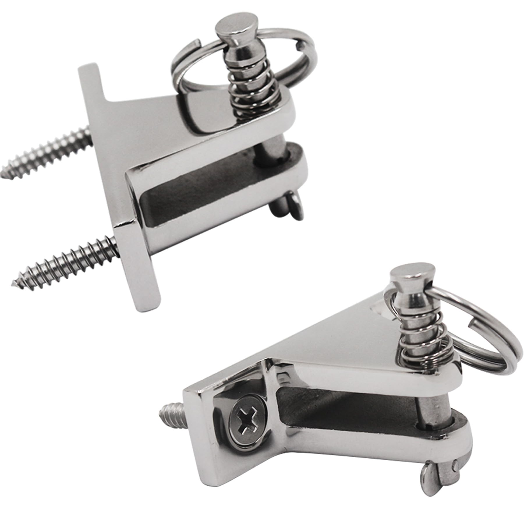 Snapklik.com : YANYUCB Boat Bimini Top Deck Hinge Fitting Concave Base ...