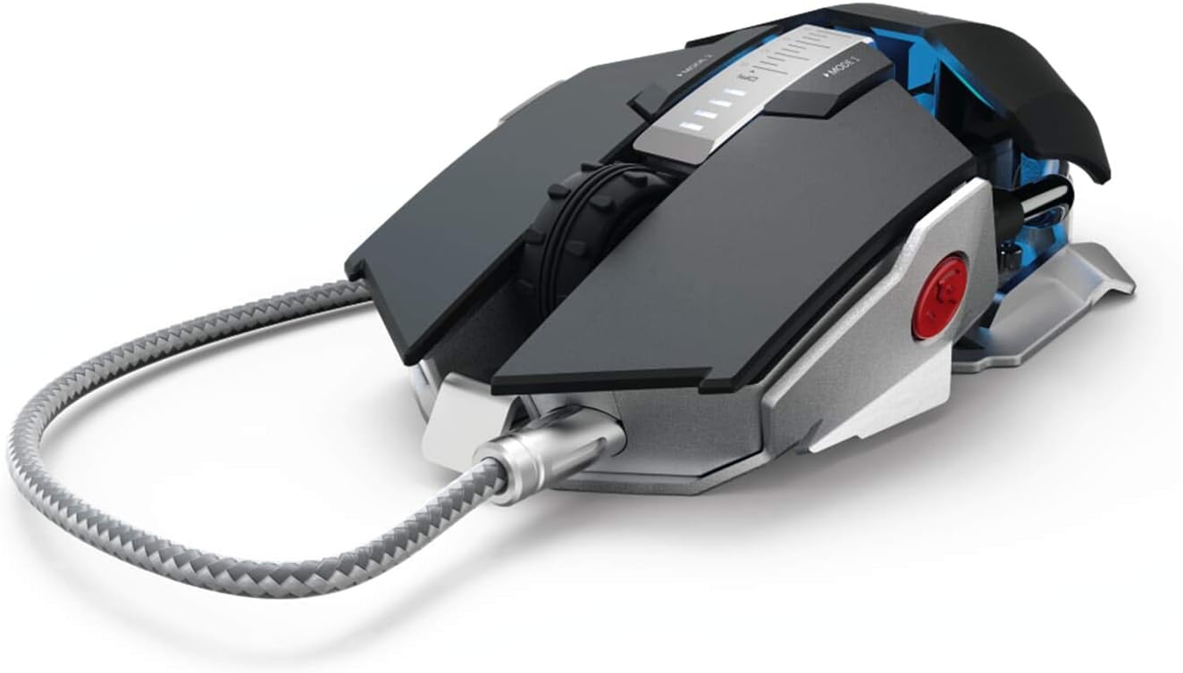 uRage Gaming-Maus Morph² evo. inkl. Gaming-Software, 2m Kabel, grau ...