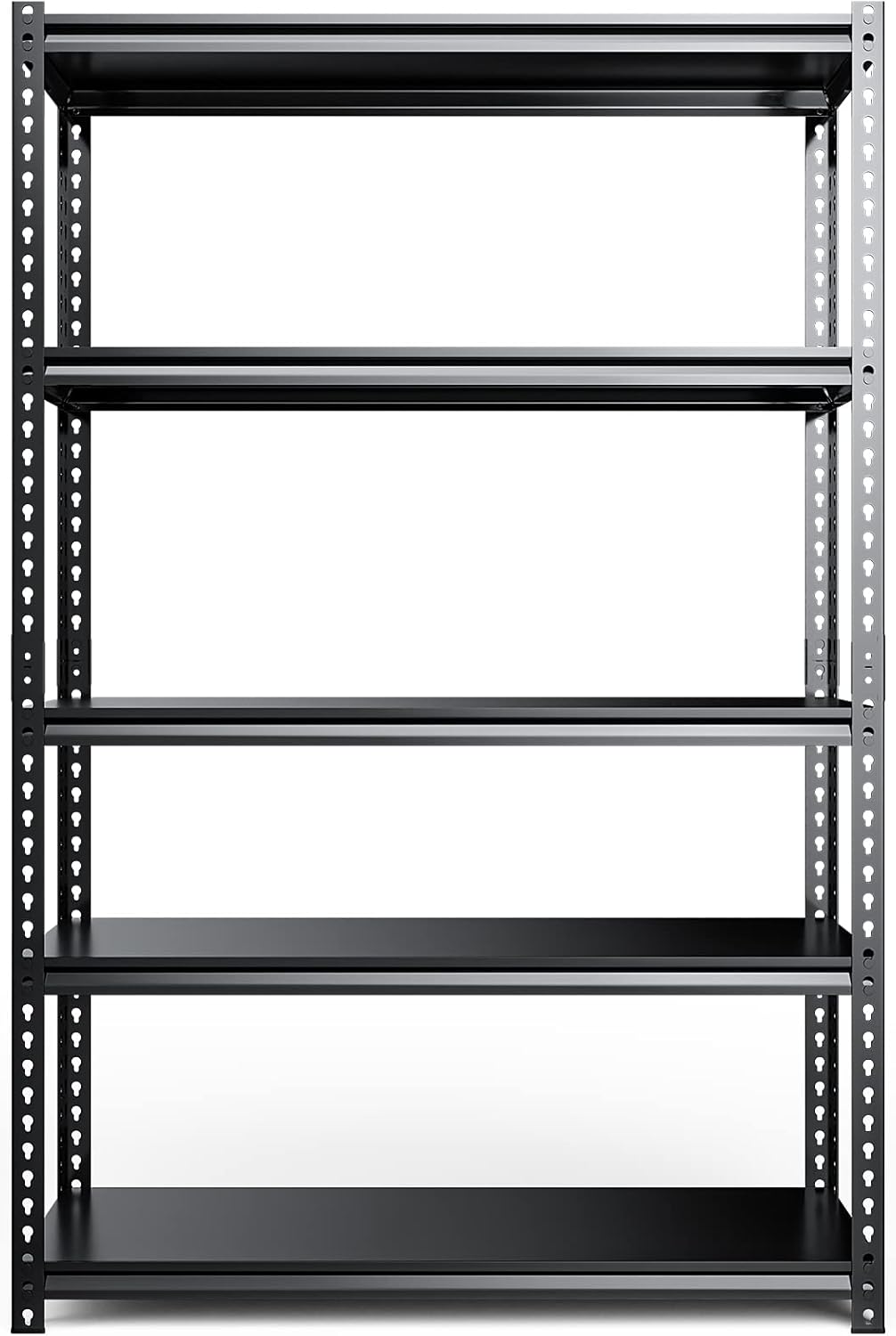 Amazon.com: ZIKEBTUY Heavy Duty Shelving Garage Storage Shelves, Large ...