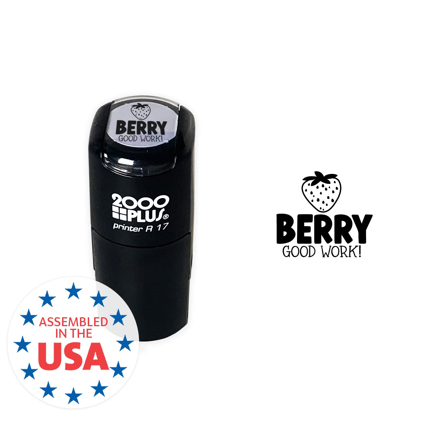 Snapklik.com : Berry Good Work Stamp / 2000 Plus Self Inking Teacher ...
