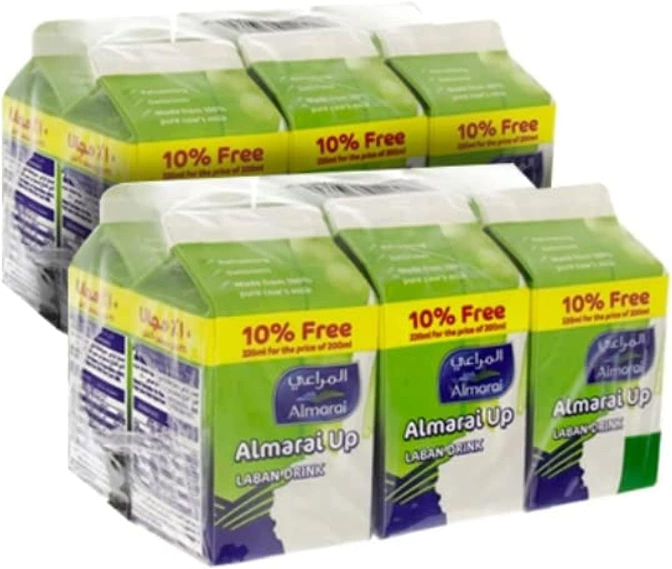 Almarai Up Laban Drink, 12 x 200 ml : Amazon.ae: Grocery