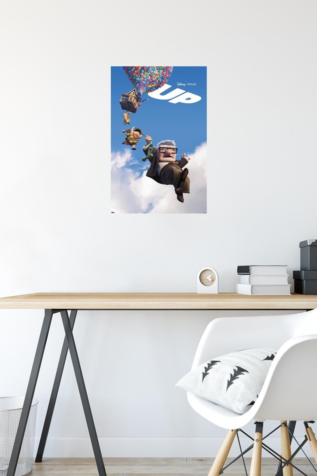 Pixar Up Movie Poster Disney Pixar Up Movie Poster Cartoon Style Wood