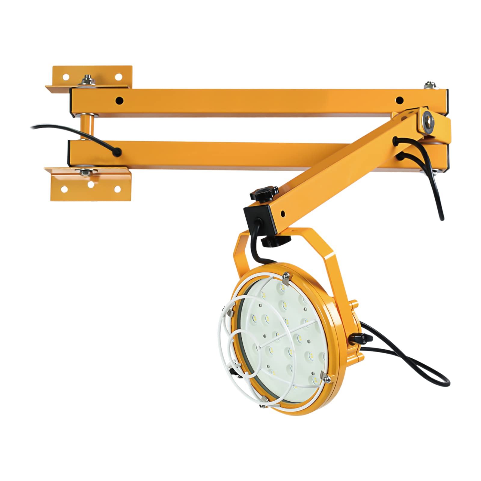 AGULIUM 50W LED Loading Dock Light with Folding Swing Arm 360 ...