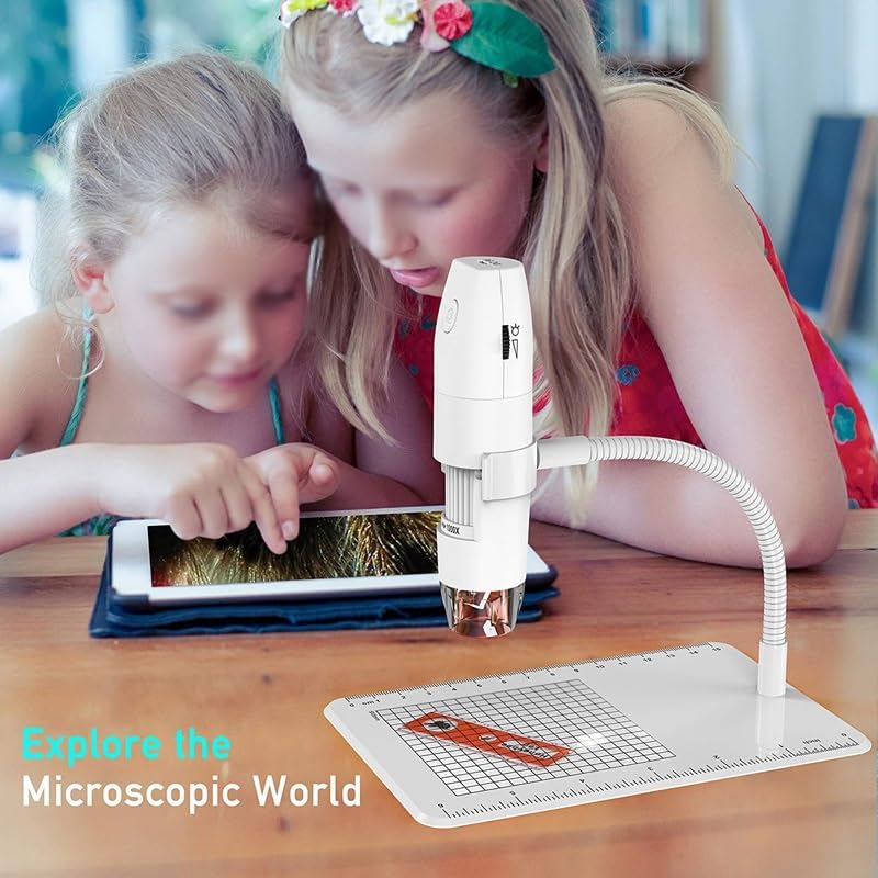 ADUH Digital Microscope 1000X Magnification Microscopy Handheld ...