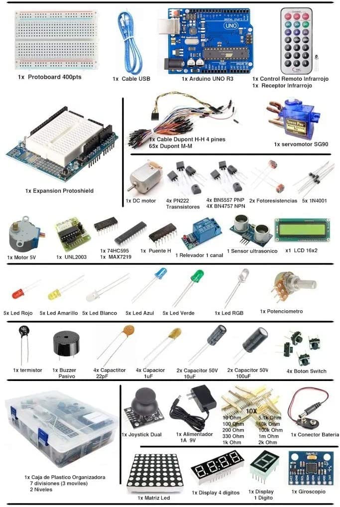 Kit Tresd Compatible With Arduino Ide And Raspberry Pi Includes