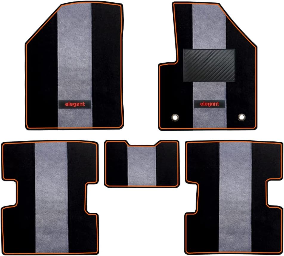 Hi Art 7D Car Mats Compatible with Tata Punch, Black : Amazon.in: Car ...