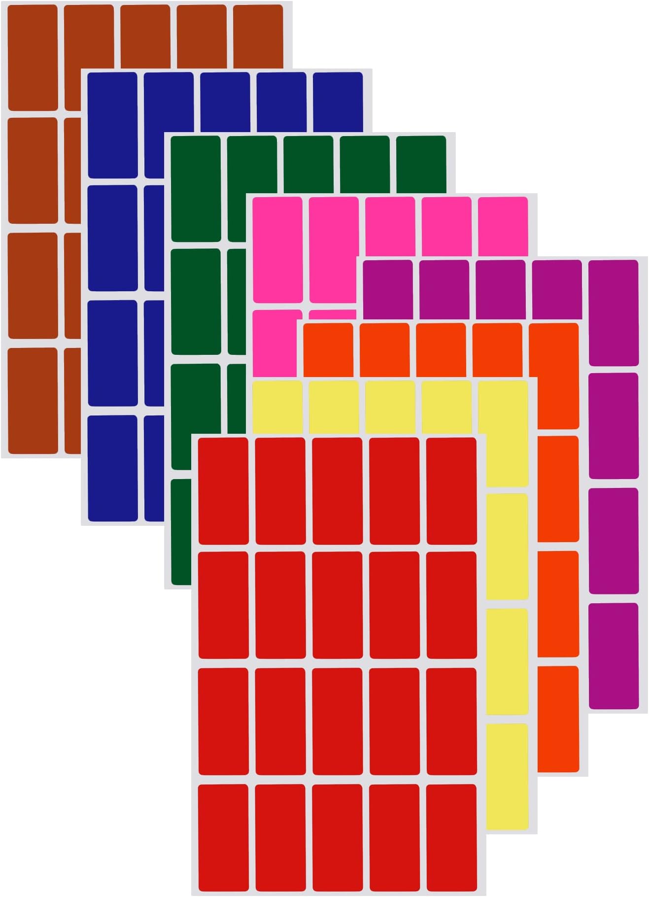 Blick Labels, Yellow, Self Adhesive Stickers Office Pack, Rectangular ...