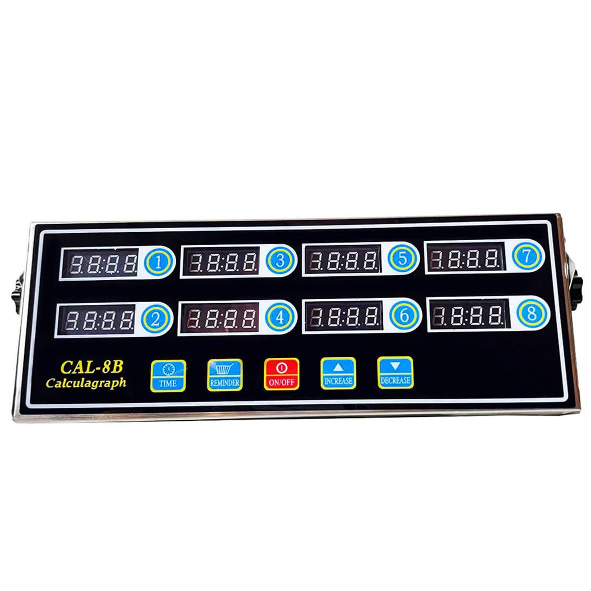 Amazon.com: Shlangsonvs Commercial 8 Channel Kitchen Timer LED Digital ...
