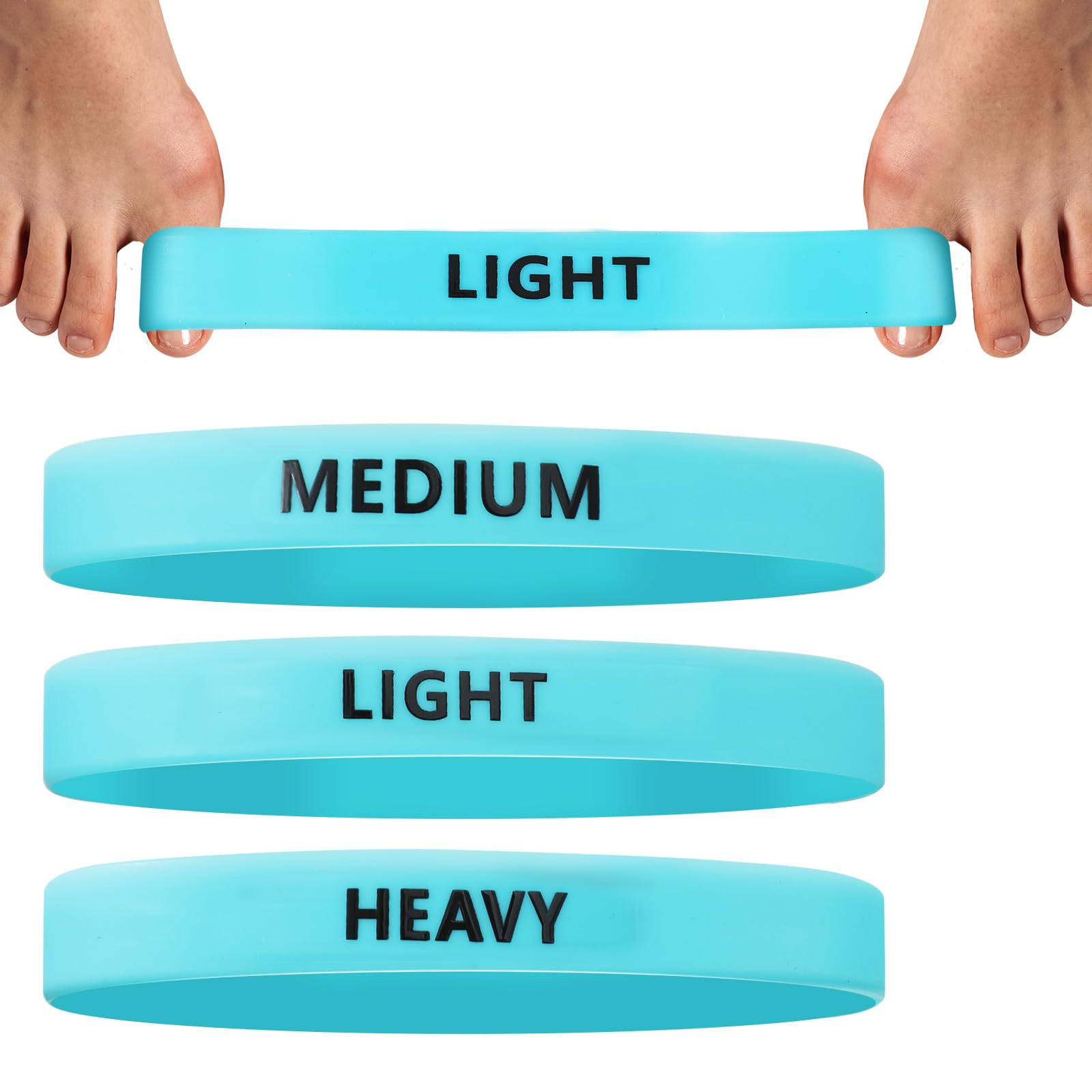 Amazon.com: JellyArch 3 Pcs Toe Resistance Bands Strong Loop Toe ...