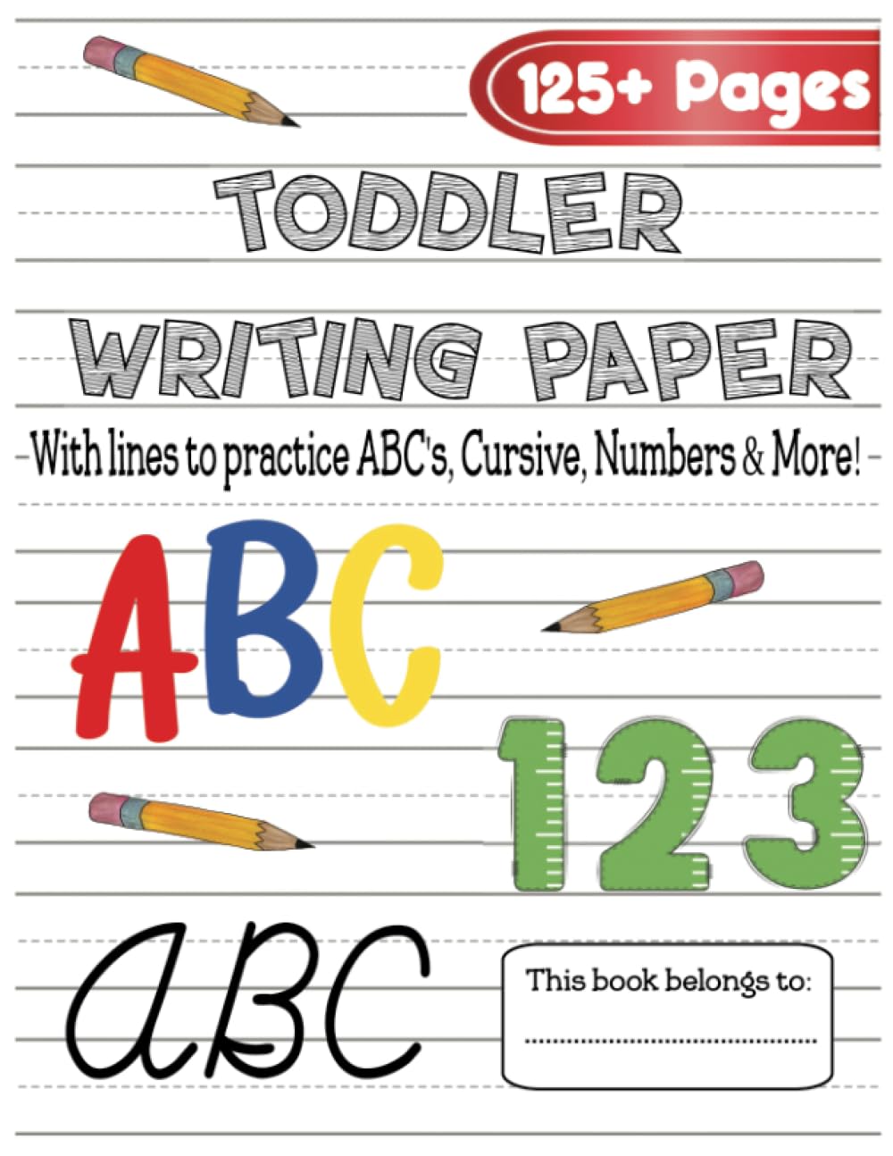 Snapklik.com : Toddler Writing Paper