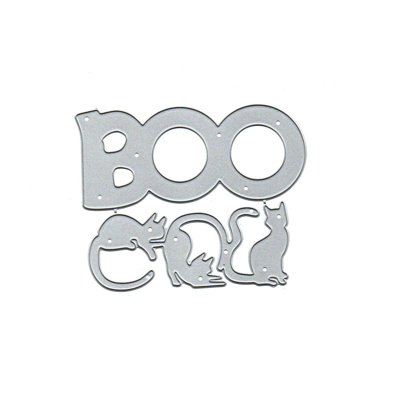 Halloween Boo Shaker Bag Topper Metal Cutting Dies DIY KSCRAFT ...