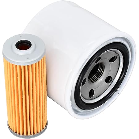 Amazon.com: Fuel Filter & Oil Filter Kit M801101 M806418 MIU804763 ...