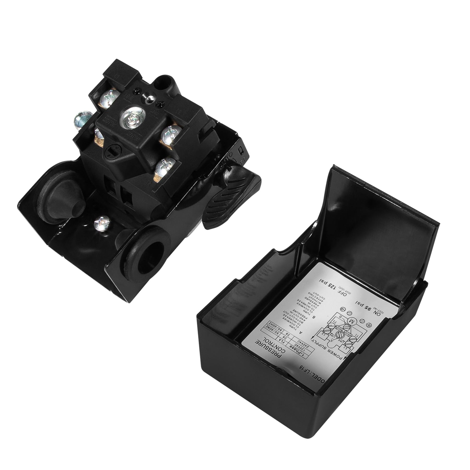 Snapklik.com : 23474661-C Pressure Switch For Single Stage Compressor ...