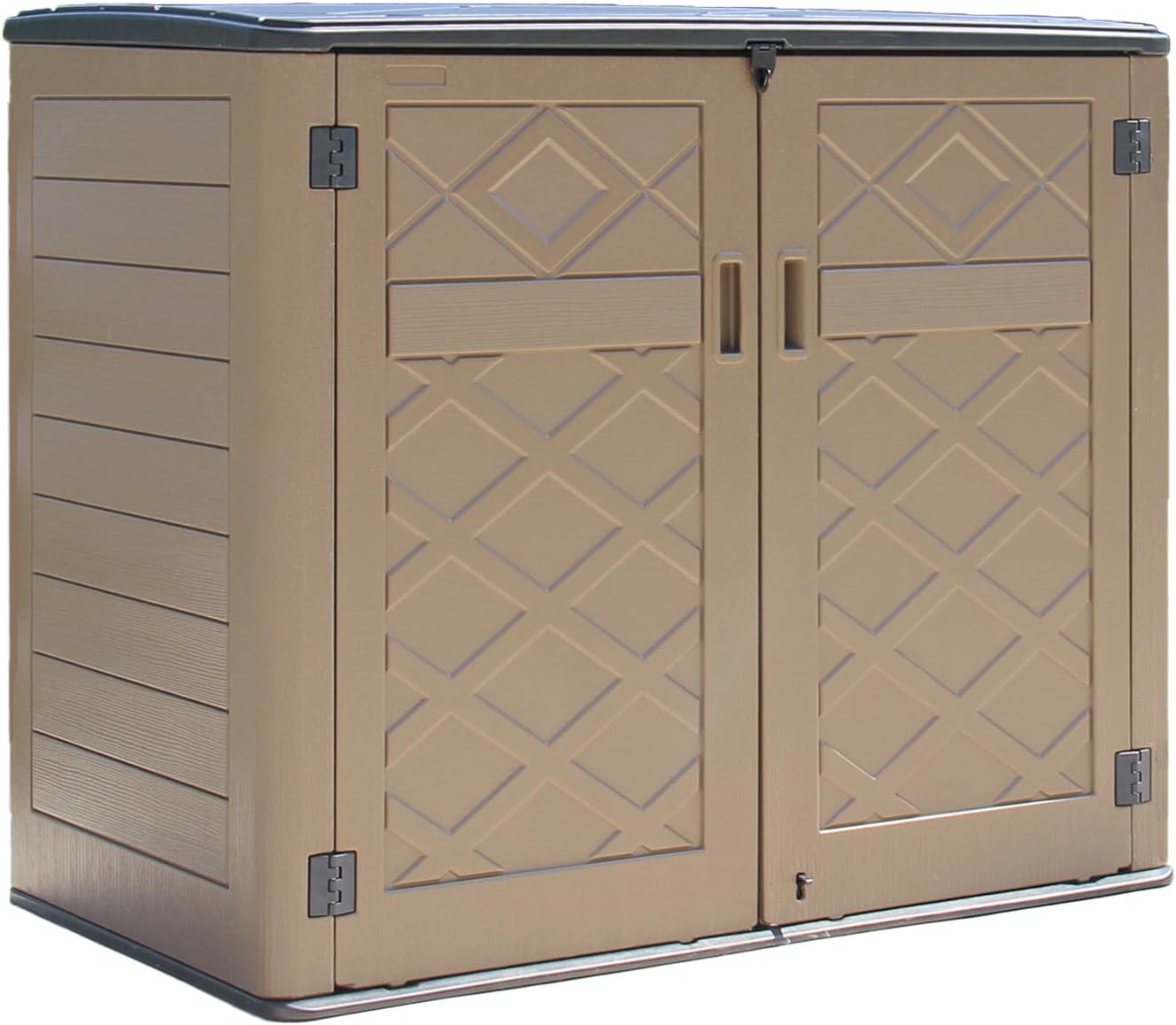 Amazon.com : HOMSPARK Storage Shed Weather Resistance, Multi-Purpose ...