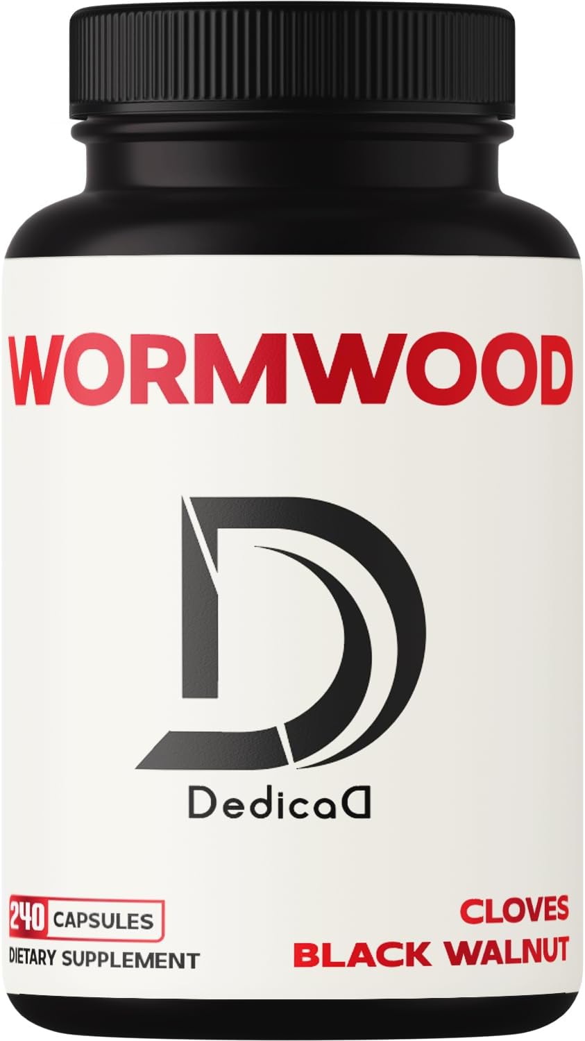 Amazon.com: DEDICAD Sweet Wormwood Capsules 1500mg with Black Walnut ...