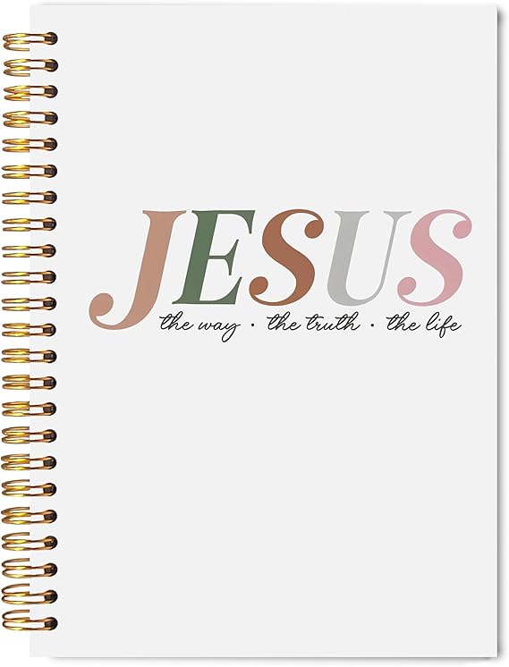 Amazon.com : Welshower Jesus Christian Notebook Journal 5.5x8.3 ...