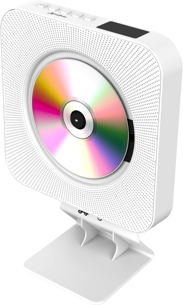 Amazon.com: ByronStatics Reproductor de CD portátil, reproductores de ...