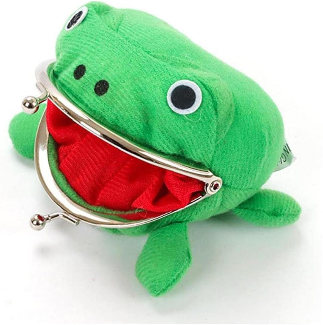 Amazon.com: Ruluti Frog Coin Wallet Cosplay Anime Cute Purse Green ...