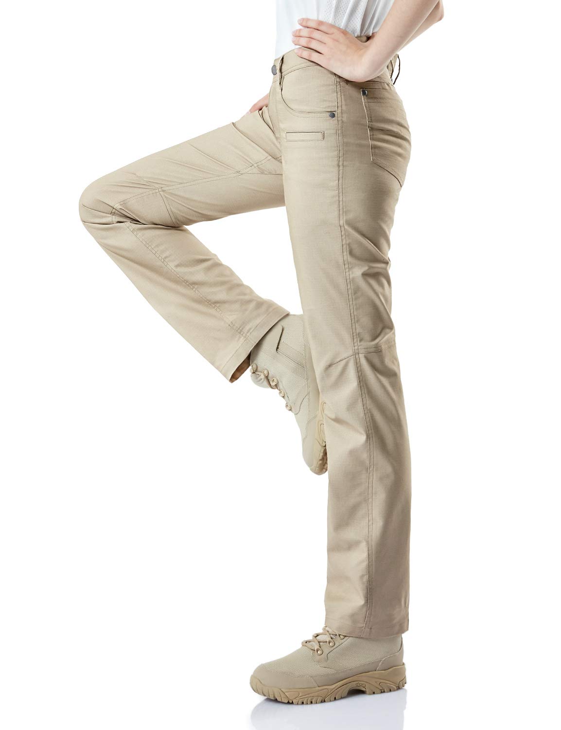 Snapklik.com : CQR Womens Flex Stretch Tactical Pants, Water Resistant ...